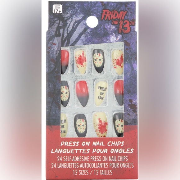 Spencer's | Makeup | Friday The 3th Press On Nails | Poshmark